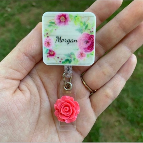 Accessories | Morgan Name Badge Holder | Poshmark
